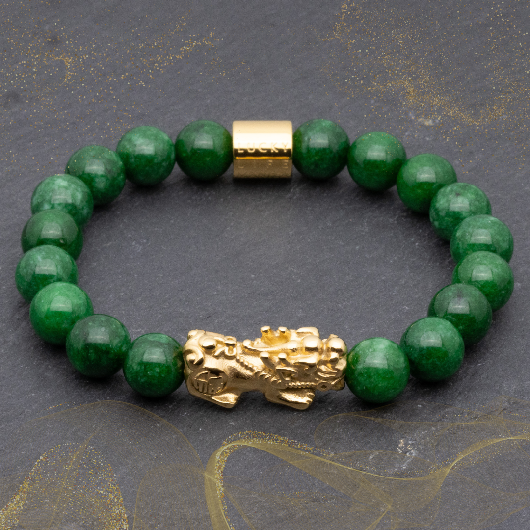 Lucky Piyao in Imperial Jade Bracelet – Lucky Life Manila