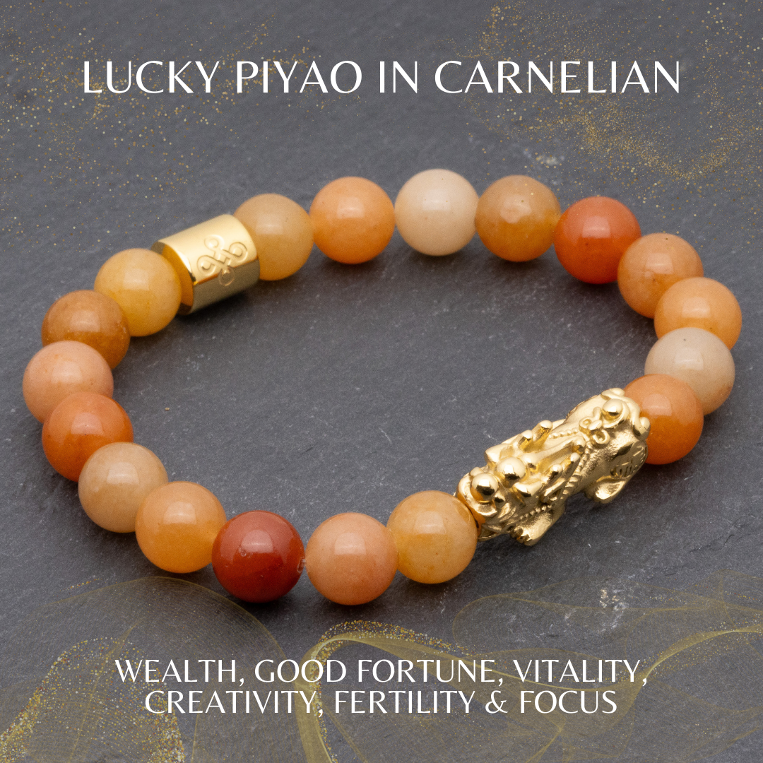 Lucky Piyao in Carnelian Bracelet – Lucky Life Manila