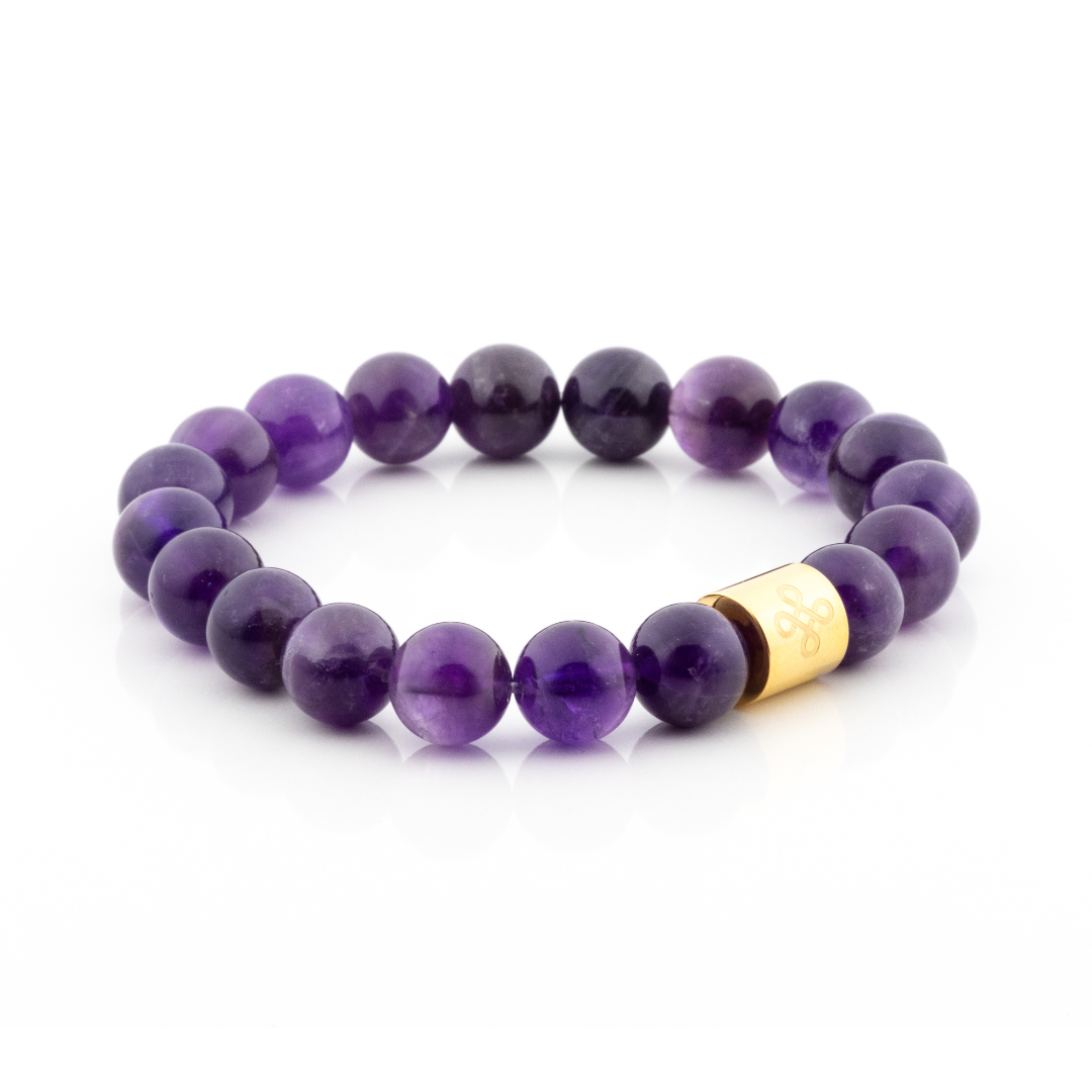 Classic Natural Amethyst Bracelet – Lucky Life Manila