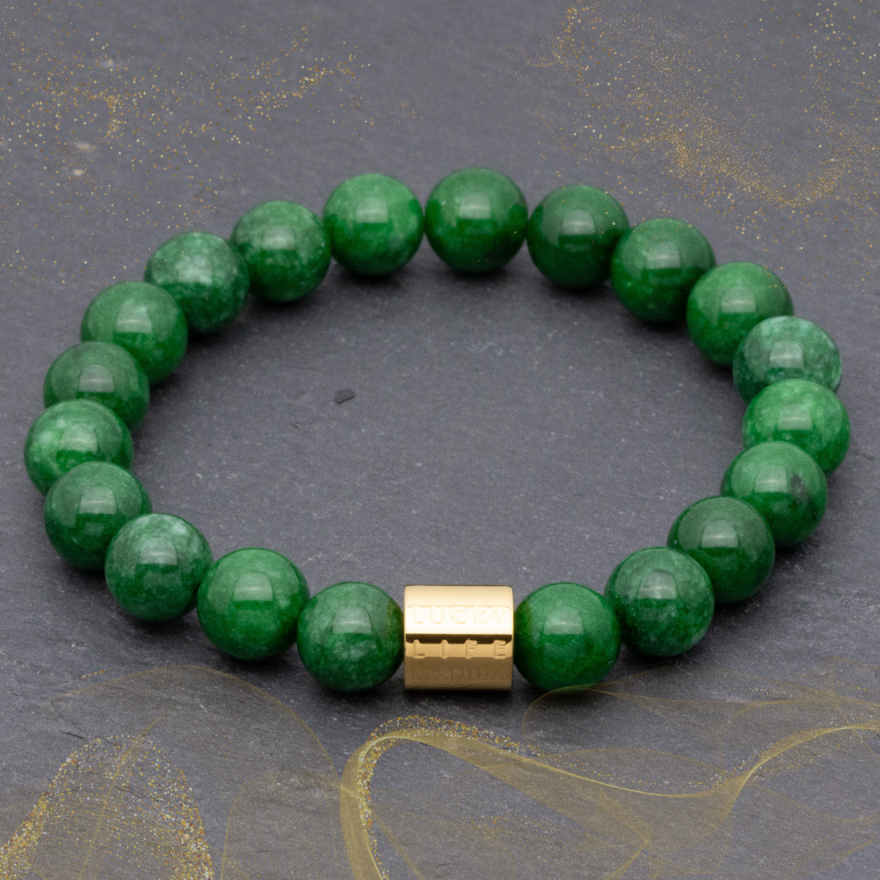 Classic Natural Imperial Jade Bracelet – Lucky Life Manila