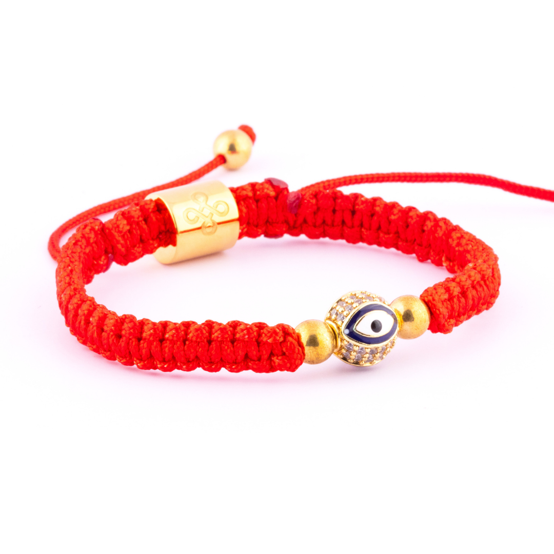 Evil Eye Charm in Tibetan Red String Shambhala Bracelet – Lucky Life Manila